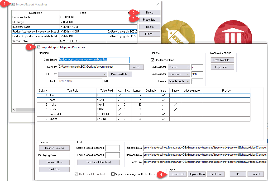 YMM Settings within Product Catalog
